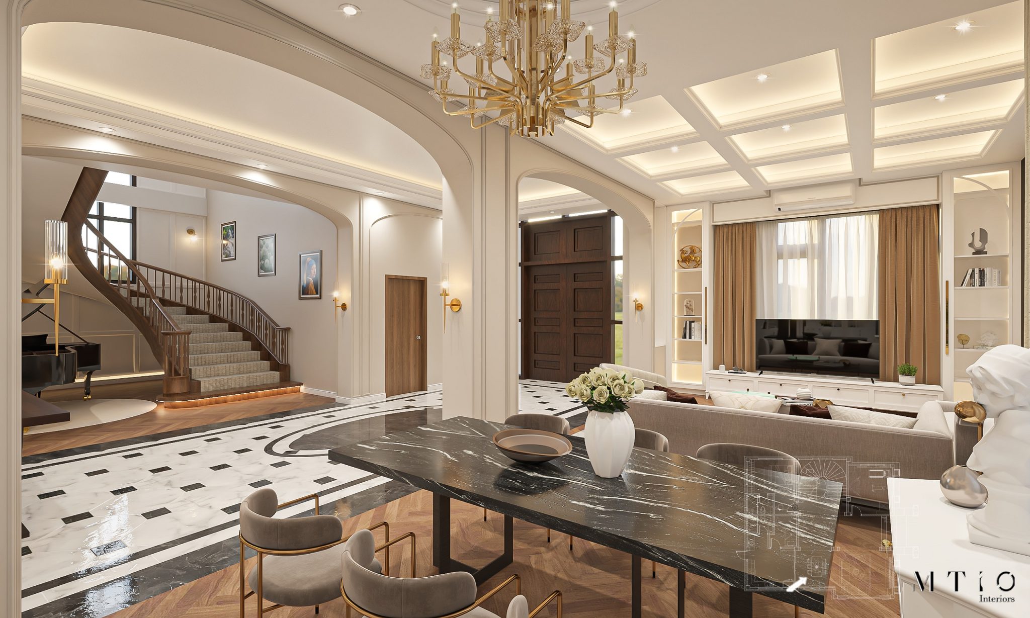 RESIDNETIAL - Mtio interiors